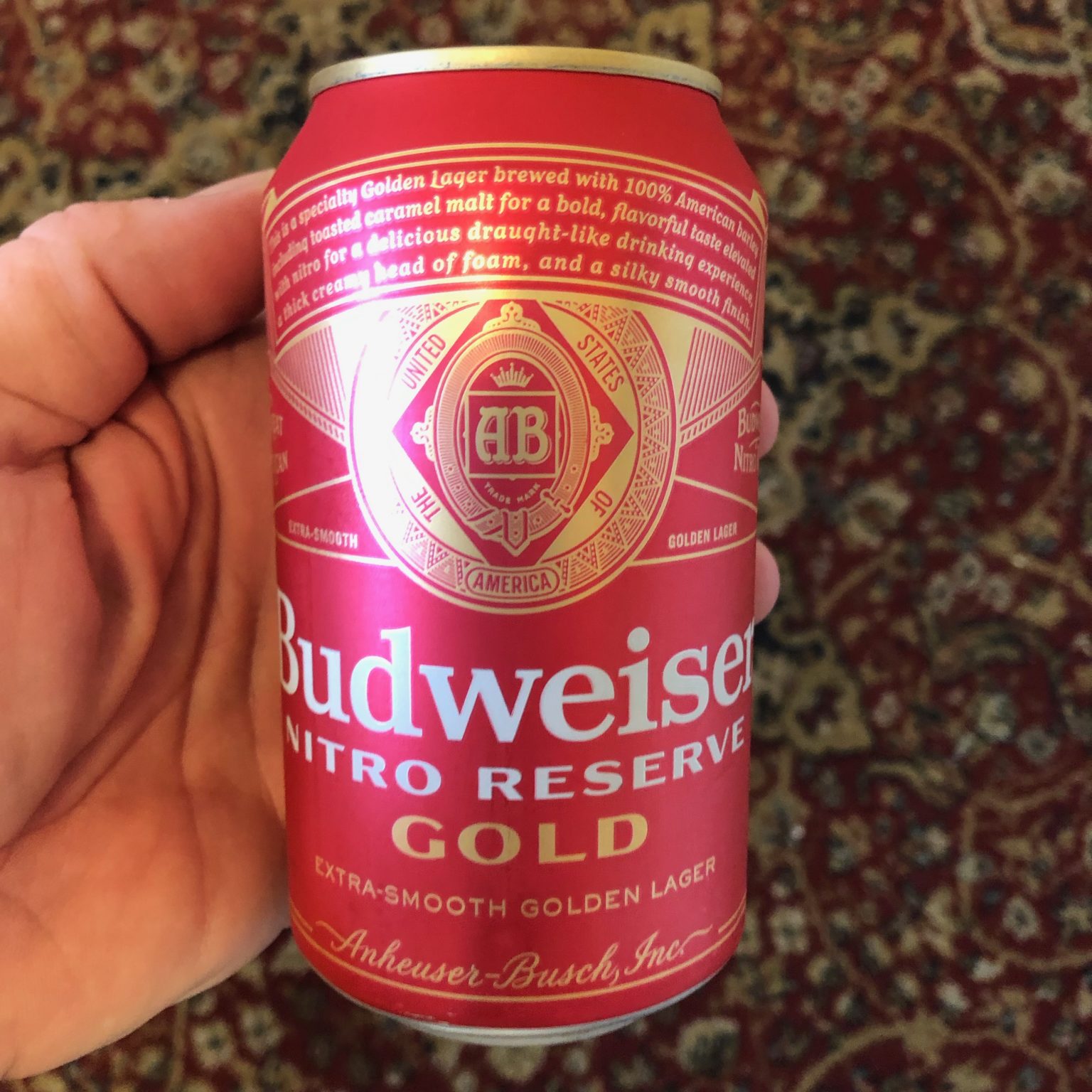 Budweiser Nitro Reserve Gold | That Guy on TV